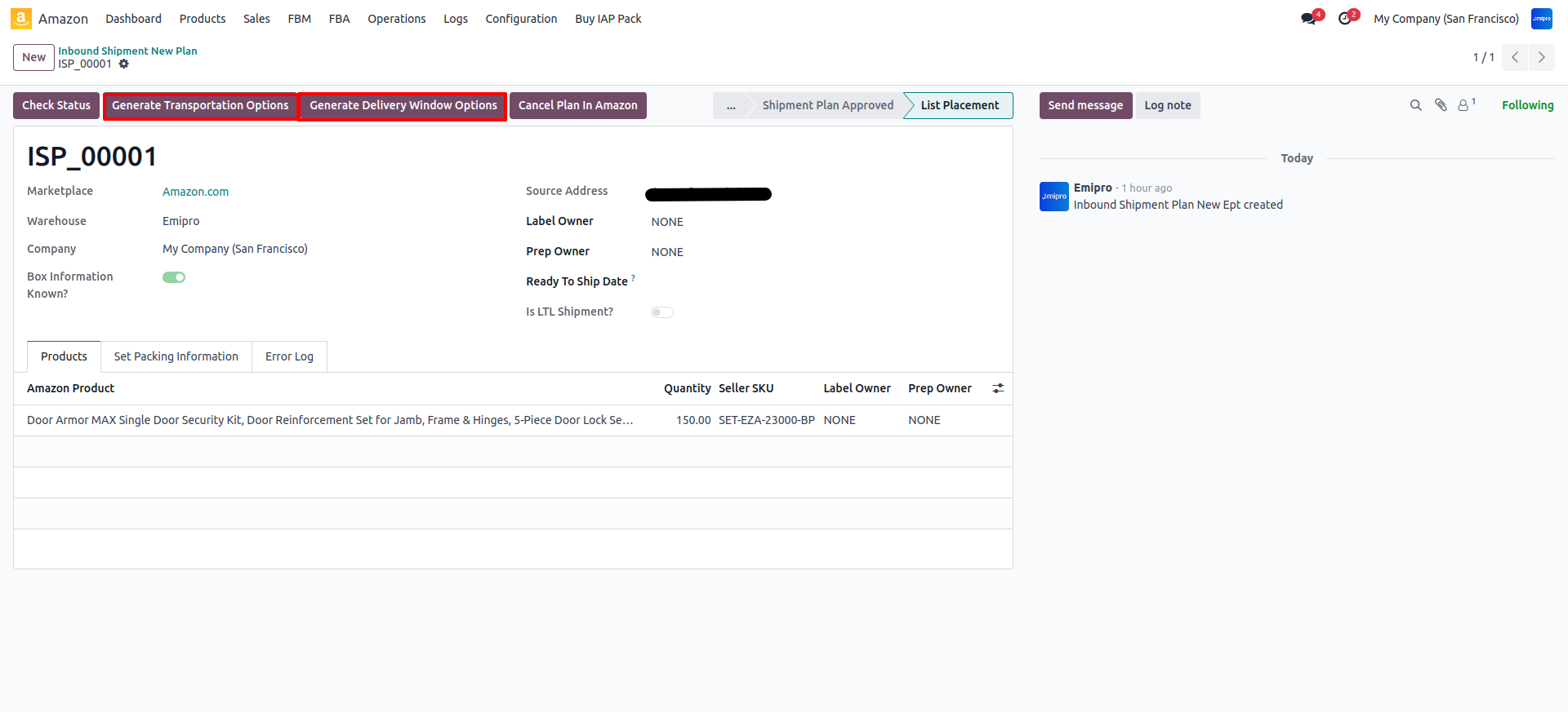 Amazon Odoo Connector By Emipro